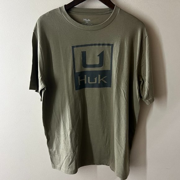 Huk | Shirts | Huk Stacked Overland Trek Logo Tee | Poshmark
